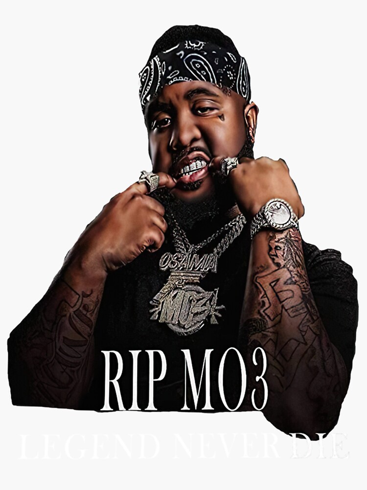 "RIP MO3 Shirt Osama Album Legend Never Die T-Shirt Essential T-Shirt ...