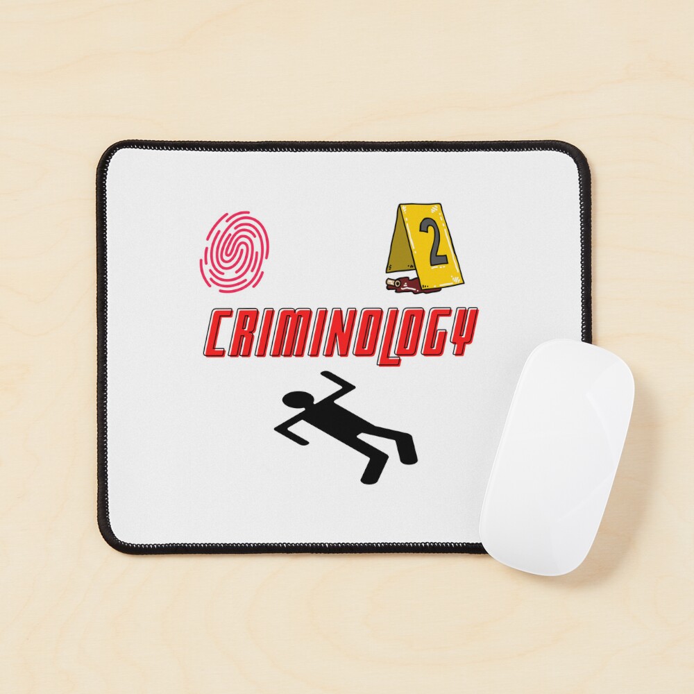 "Criminology Student" Sticker for Sale by LankySimmons | Redbubble