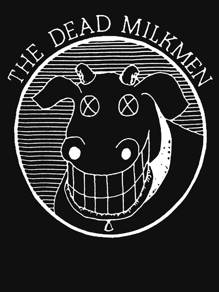 "Funny Cow, The Dead Milkman Cow, Punk Rock Band " Essential T-Shirt ...