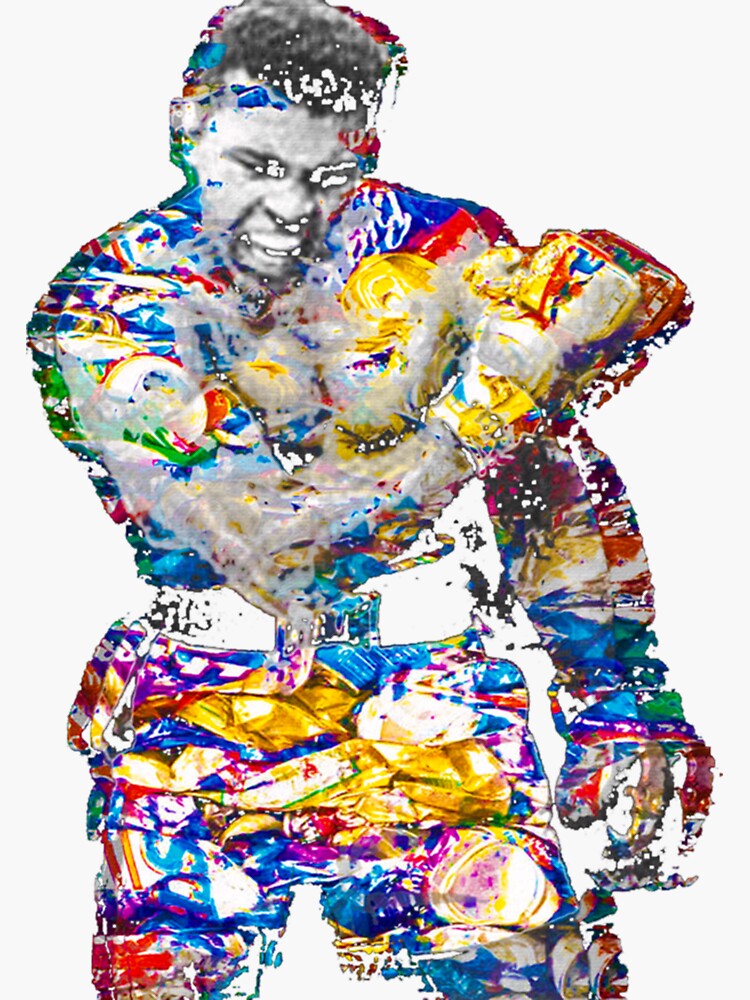 "Muhammad Ali Muhammad Ali Colorful Shade Sticker" Sticker for Sale by ...
