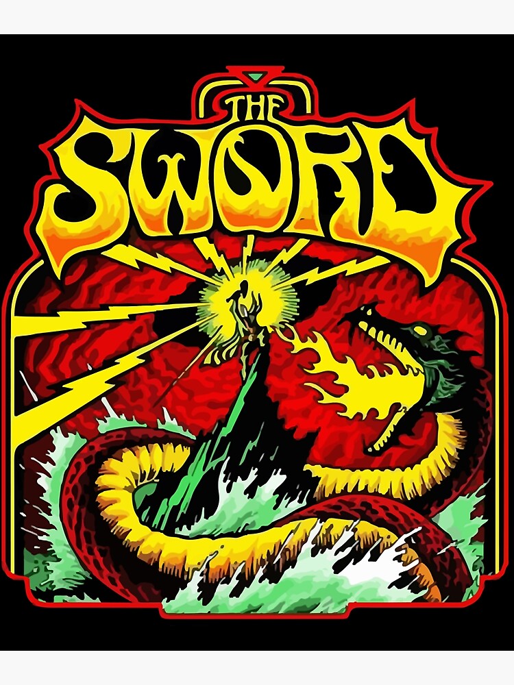 "The Sword Band" Poster by katyy226 | Redbubble