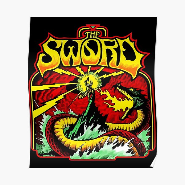 "The Sword Band" Poster by katyy226 | Redbubble