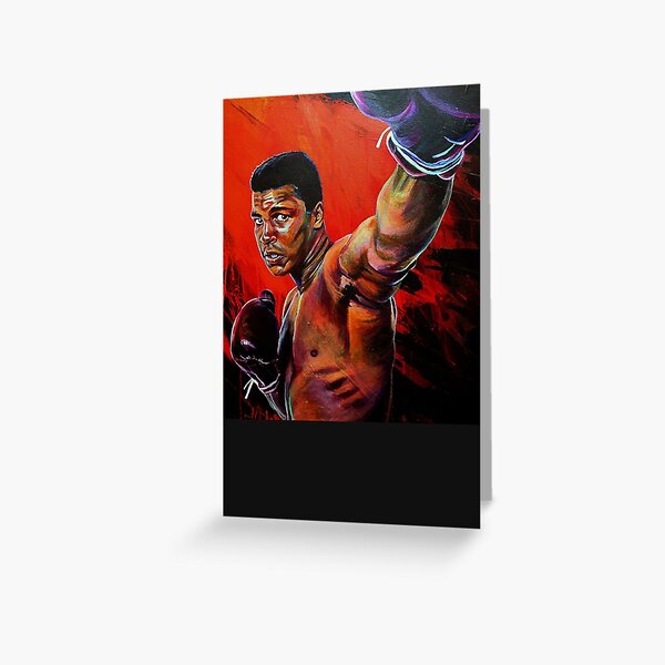 "Muhammad Ali Welcome To Hell Classic Muhammad Ali" Greeting Card by ...