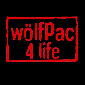 "Wolfpac 4 Life Pro Wrestling Retro" Photographic Print for Sale by ...