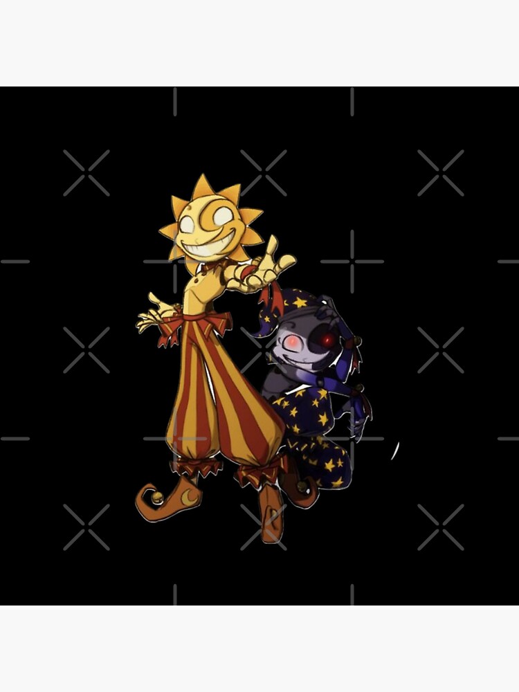 "SunDrop & MoonDrop FNAF Five Nights at Freddy's Security Breach" Clock ...