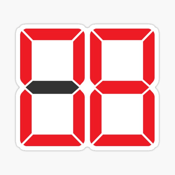 "8 Sports Number Electronic Substitution Board Eight Scoreboard 8 ...