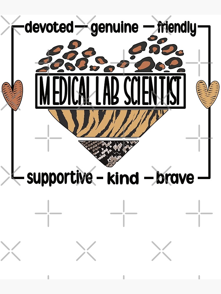 Medical Lab Scientist Medical Laboratory Science Premium Matte Vertical ...