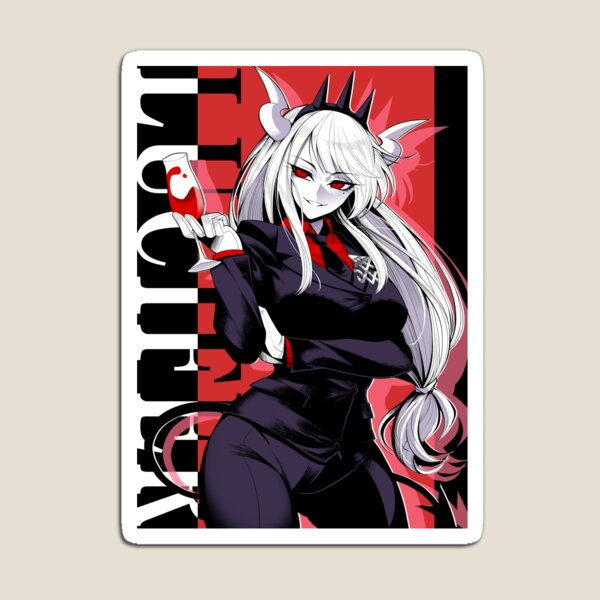 "Lucifer Helltaker" Magnet for Sale by adventfan | Redbubble
