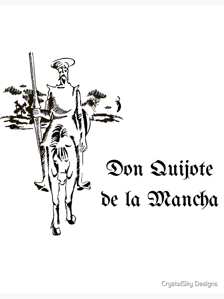 "Don Quijote de la Mancha" Poster for Sale by leonorsierra | Redbubble