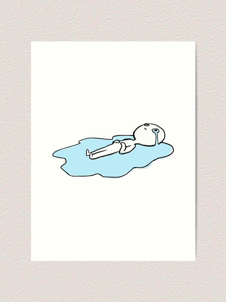 "Dead Inside Meme" Art Print for Sale by janmarkvargas | Redbubble