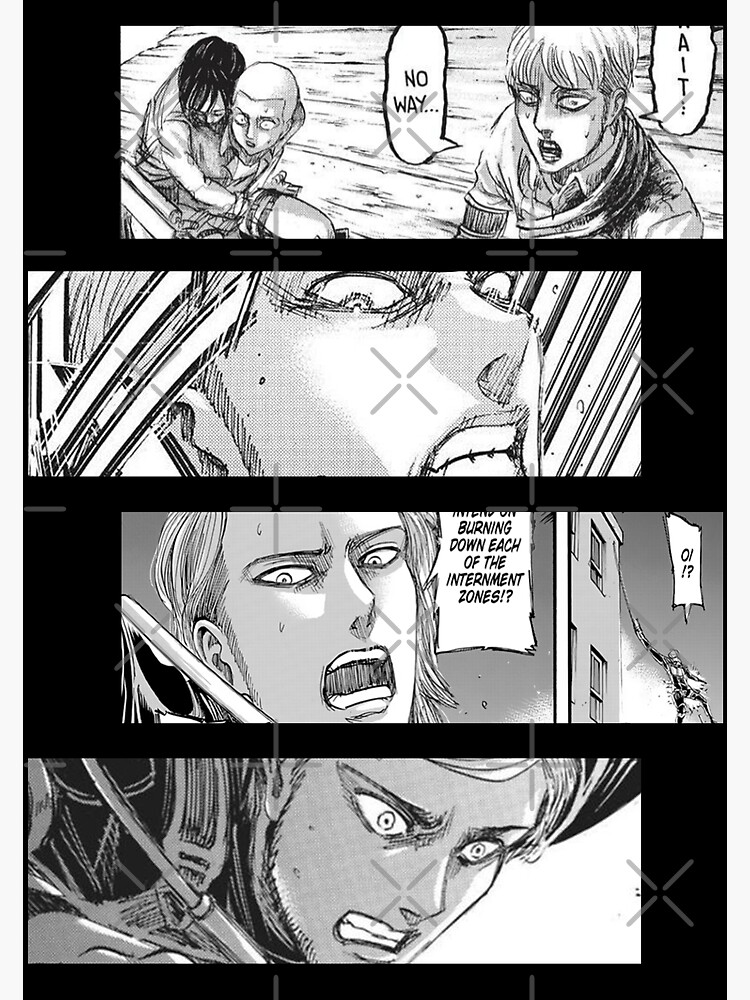 "Jean Kirstein Attack on Titan Shingeki no Kyojin Manga Panel Design ...