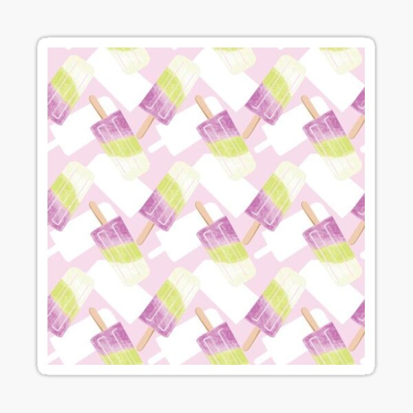 "Colourful popsicles ice pops " Sticker by rowdysathwik | Redbubble