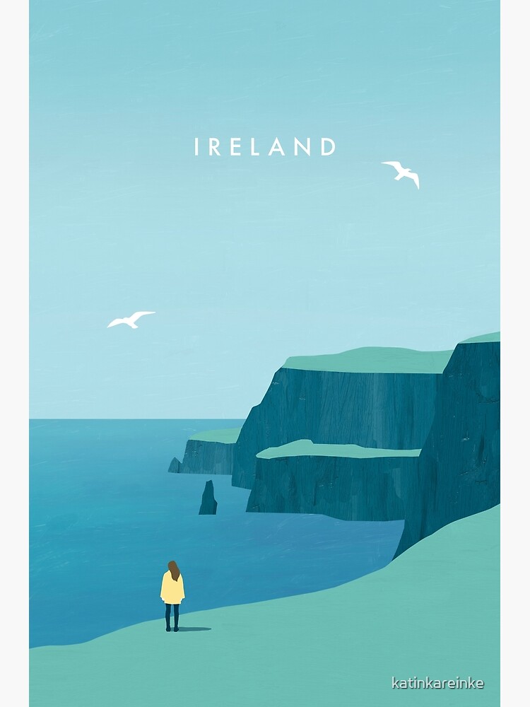 "Ireland illustration" Art Print by katinkareinke | Redbubble