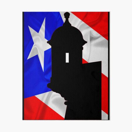 "El Morro puerto rican symbol of pride ,flag" Art Board Print by erozzz ...