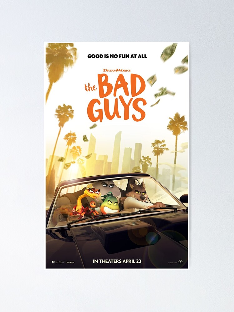"The Bad Guys" Poster by shannonhuseby | Redbubble