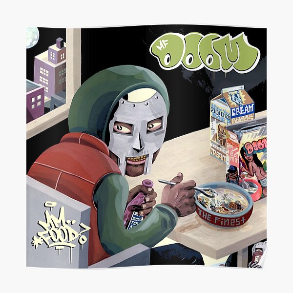 "DOOMSDAY-MF HD rapper" Poster by theyro | Redbubble