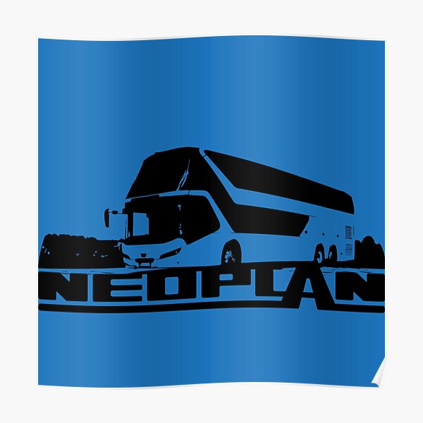 "Neoplan Bus" Poster by RandyCreation | Redbubble