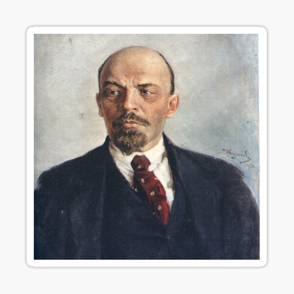 "Soviet Union Vladimir Lenin" Sticker for Sale by line77 | Redbubble