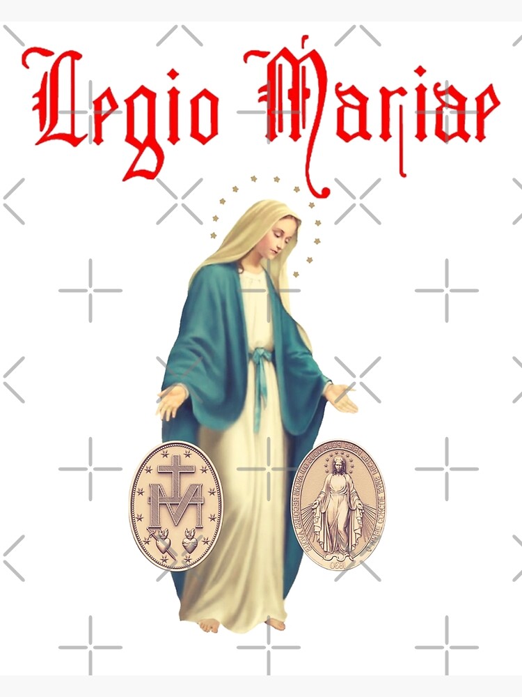 "Legion of Mary, Marijina Legija, Legio Mariae" Poster by ADMG | Redbubble