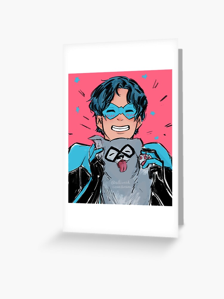 "Nightwing and Bitewing Icon" Greeting Card for Sale by one-dream ...