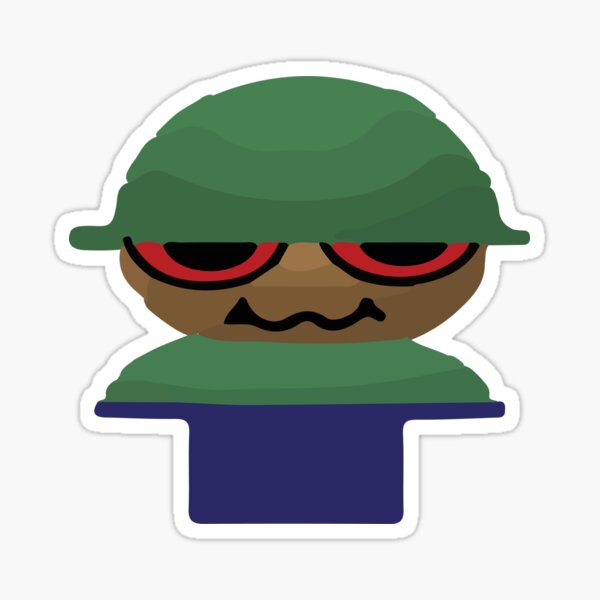 "brobgonal" Sticker for Sale by spamton-funny | Redbubble