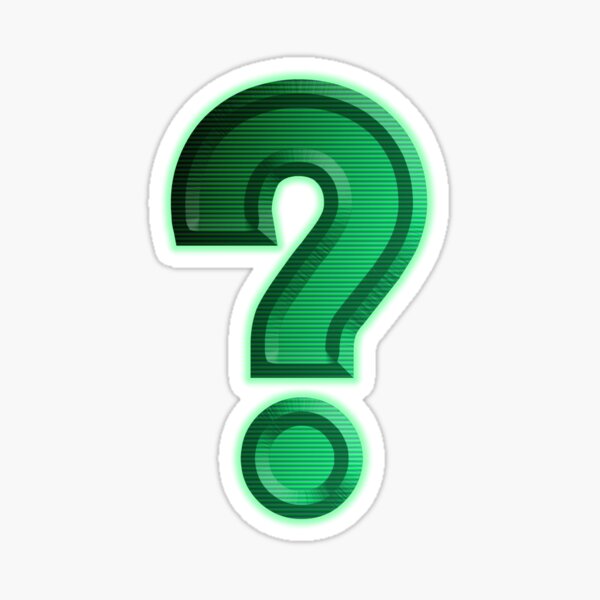 "Riddler" Sticker for Sale by KalEl7 | Redbubble