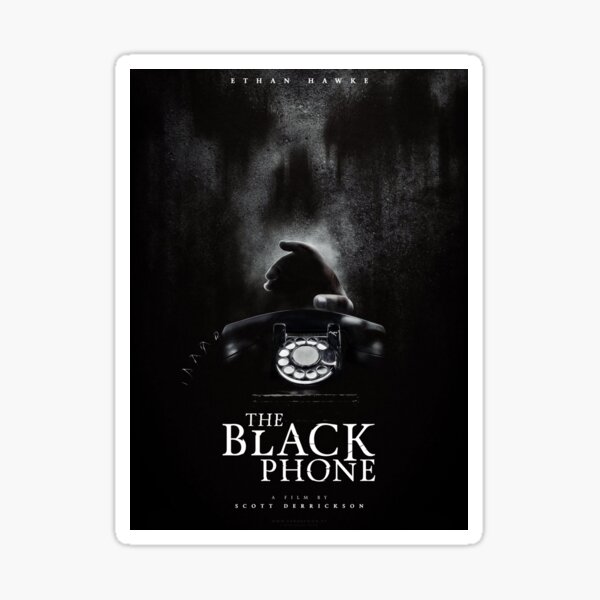 "The Black Phone Movie Poster" Sticker for Sale by derrymaine | Redbubble