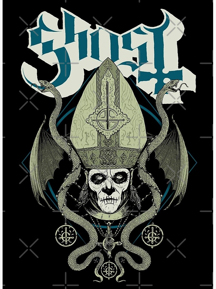 "Ghost King" Poster for Sale by Drunormzee | Redbubble