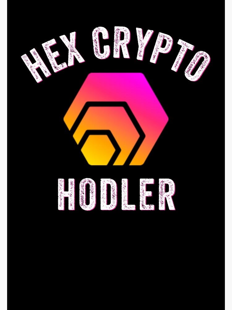 "Hex Crypto, Hex Coin, Hex Token, Hex Logo" Poster for Sale by ...
