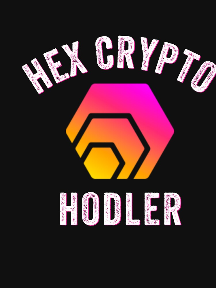 "Hex Crypto, Hex Coin, Hex Token, Hex Logo" T-shirt by NicholasApparel ...
