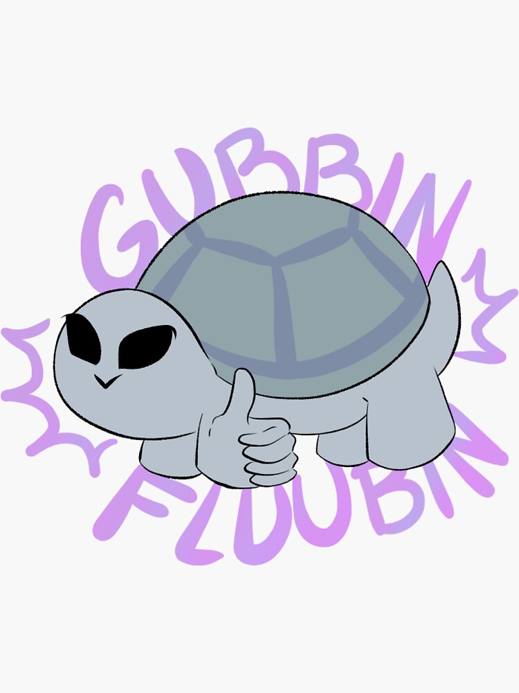 "GUBBIN" Sticker for Sale by fungiii | Redbubble