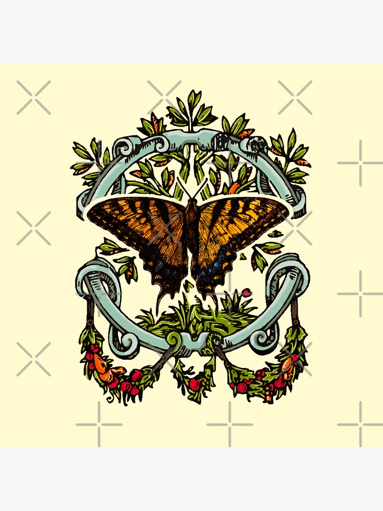 "butterfly effect N1" Sticker by vividgreen | Redbubble