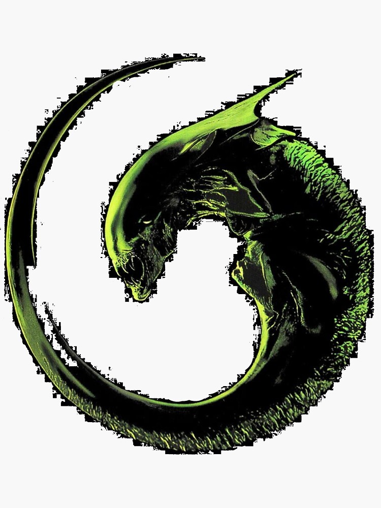 "Alien Xenomorph, Xenomorph Art, Xenomorph fan art" Sticker for Sale by ...