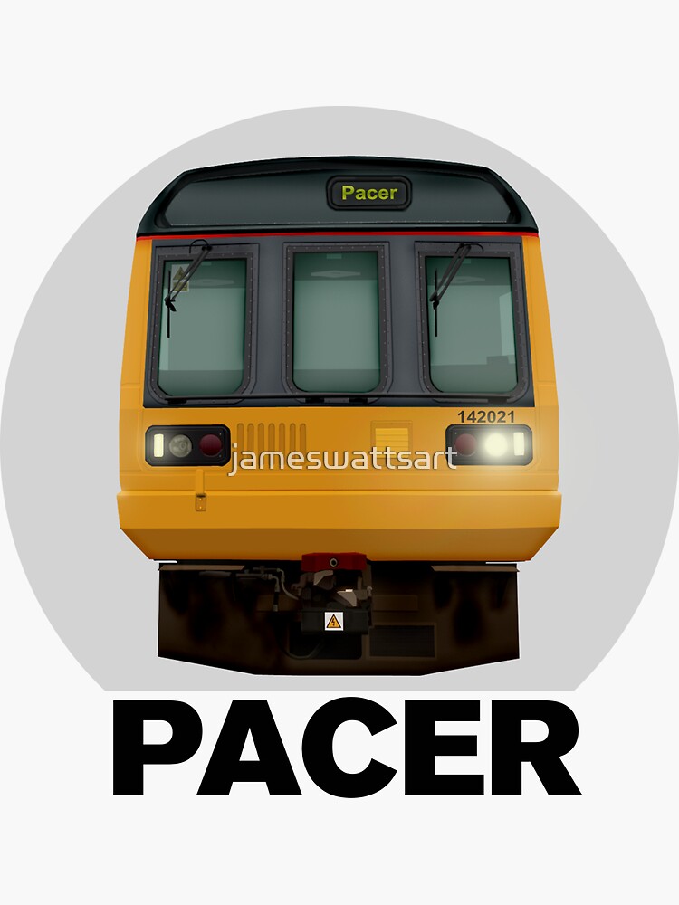 "Class 142 Pacer" Sticker for Sale by jameswattsart | Redbubble