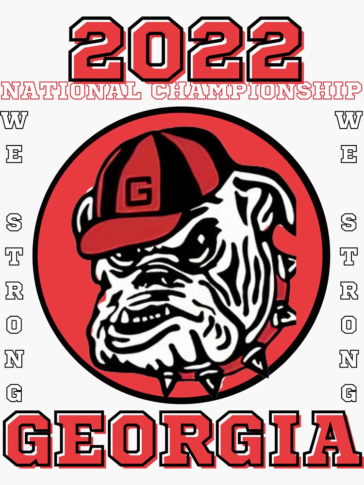 "sec championship game 2022, UGA SEC Champions " Sticker for Sale by ...