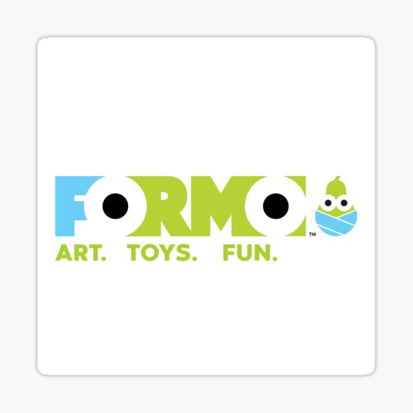 "Formo logo" Sticker for Sale by Formo-Toys | Redbubble
