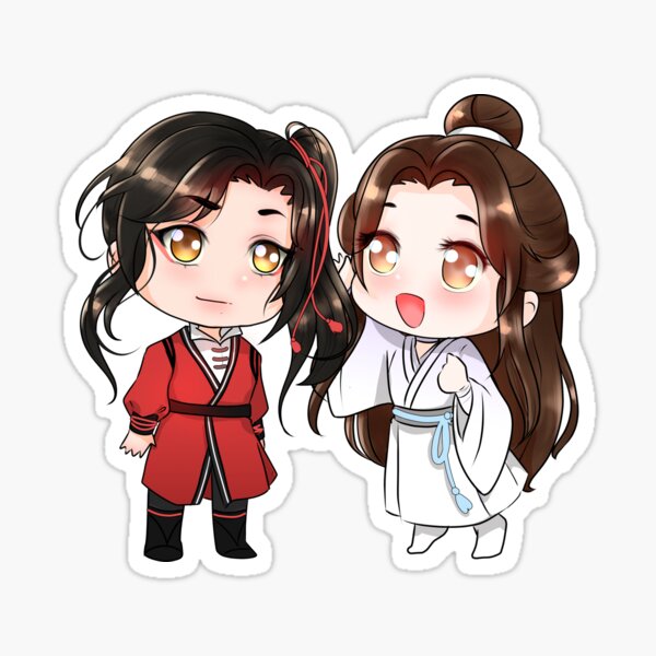 "HUA x LIAN" Sticker by inkertoon | Redbubble