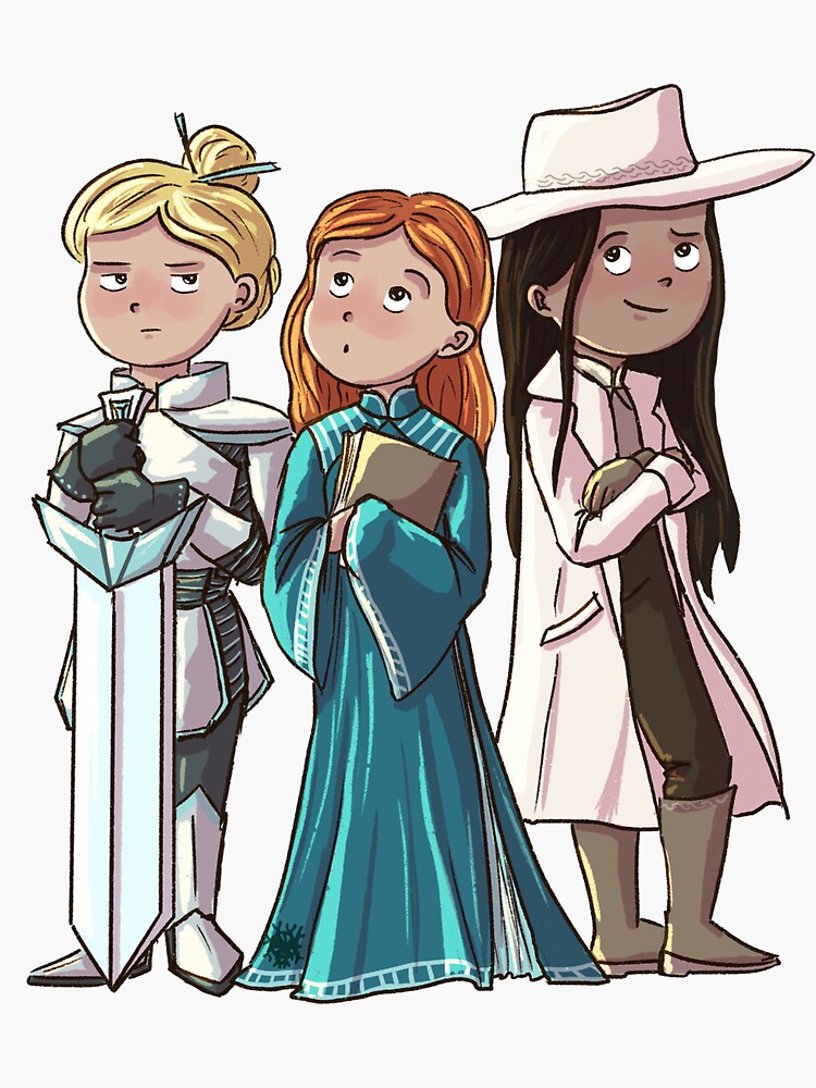 "Unstable Trio " Sticker for Sale by zogoart | Redbubble