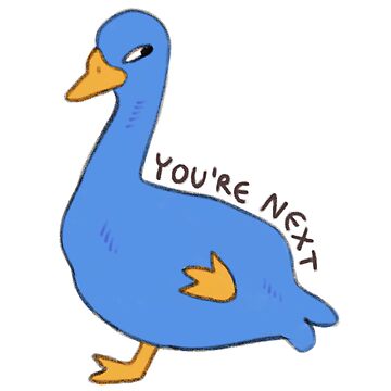 "Menacing goose" Essential T-Shirt for Sale by waspsalad | Redbubble