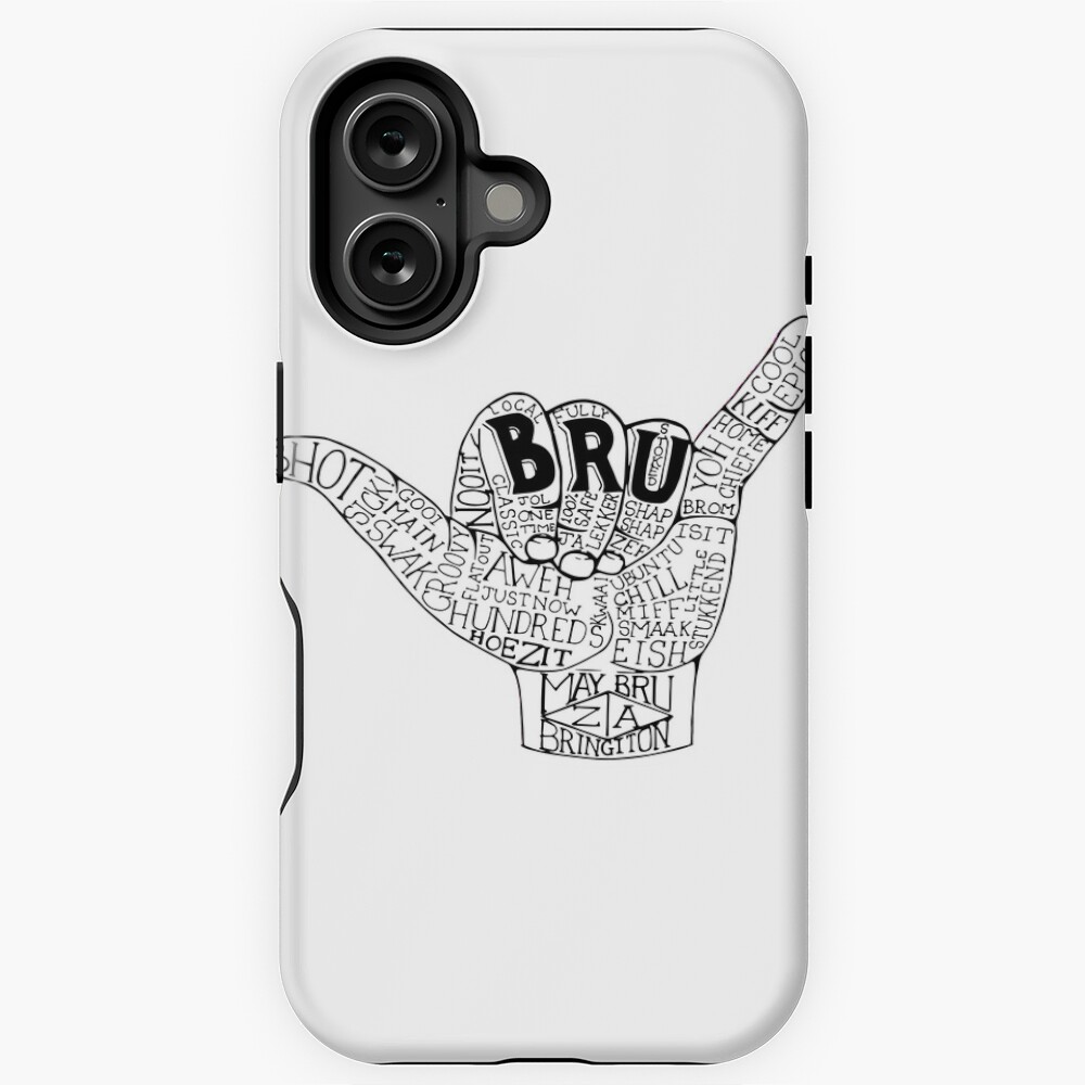"Bru" Sticker for Sale by Kgabb04 | Redbubble