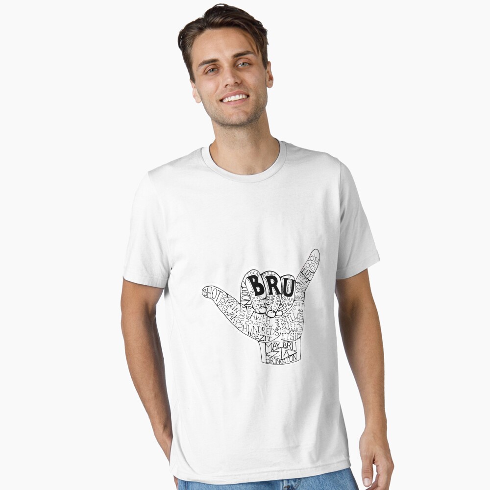 "Bru" Sticker for Sale by Kgabb04 | Redbubble