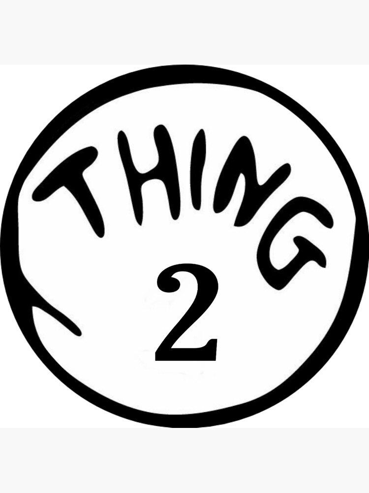 "DR Seuss thing 2" Poster for Sale by Rana2002 | Redbubble