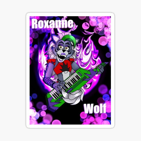 "Roxanne wolf" Sticker by StaliaAilats | Redbubble
