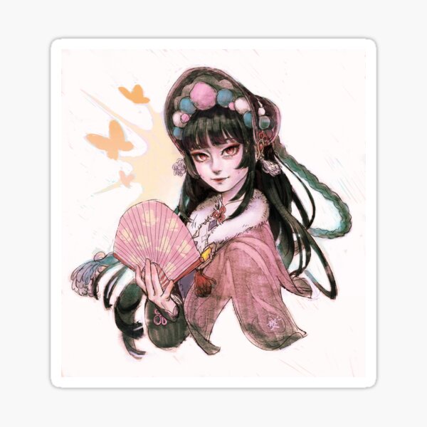 "yunjin" Sticker by hazwqste | Redbubble