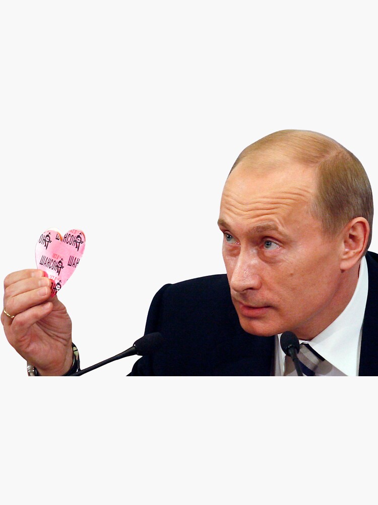 "Stalin Heart Hands" Sticker by Al-Dante | Redbubble