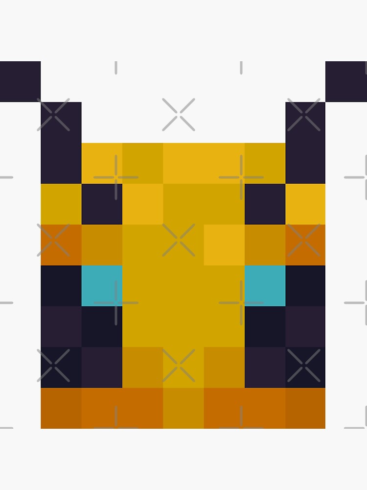 Pegatina for Sale con la obra «abeja minecraft» de TRIPT | Redbubble