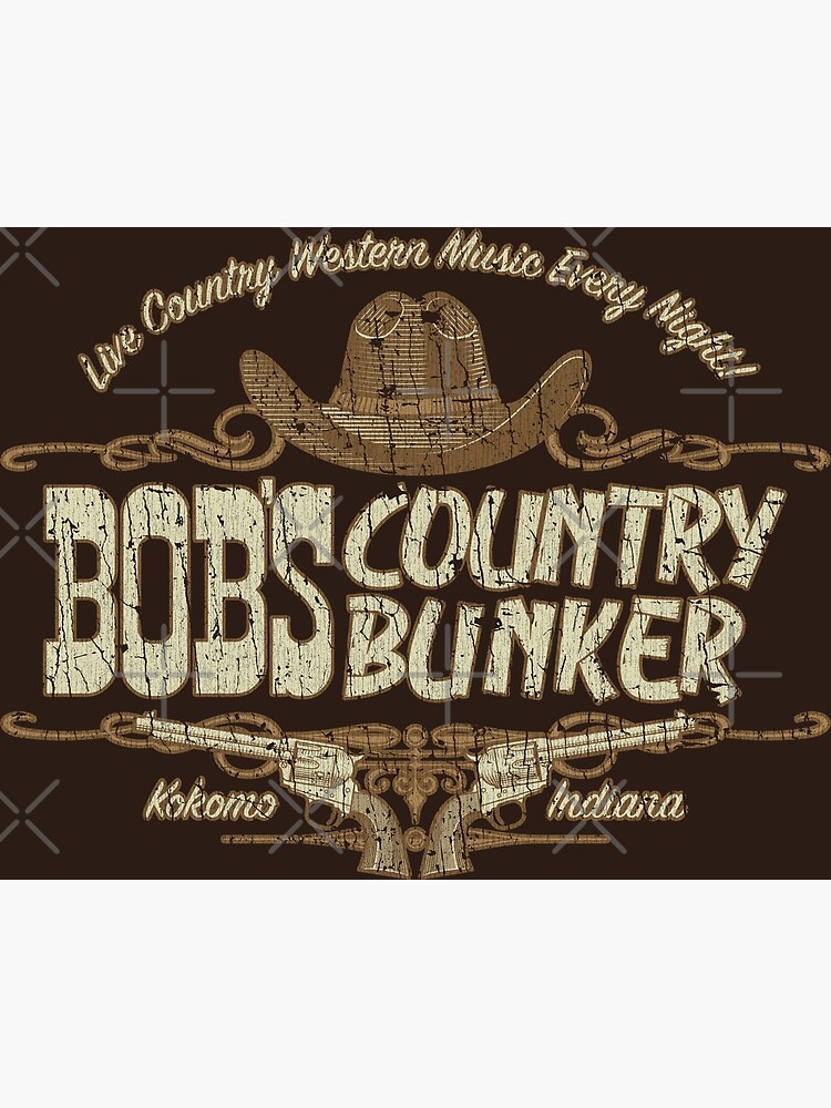 "Bob’s Country Bunker 1980" Poster for Sale by AstroZombie6669 | Redbubble