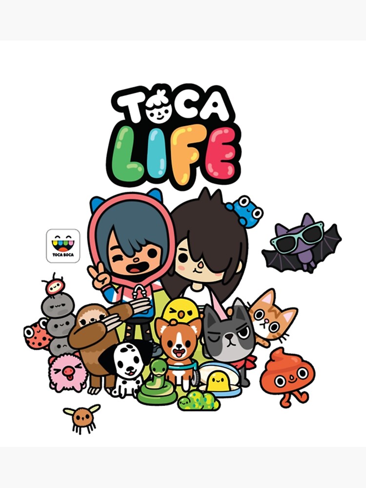 "Toca Boca Toca Boca 2021 Toca Life World" Poster von anasohping ...