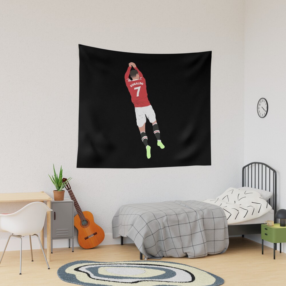 "Siuuu Cristiano Ronaldo Celebration Manchester " Art Print for Sale by ...