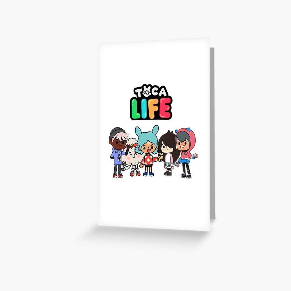 " Toca Boca Toca Boca 2021 Toca Life World" Greeting Card by anasohping ...